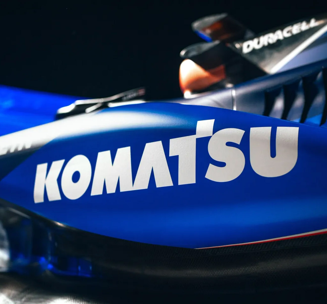 Komatsu and Williams Racing reignite historic partnership
